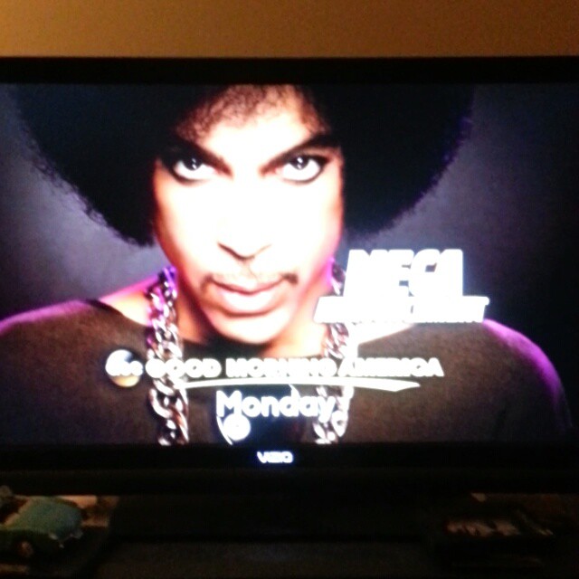 PRINCE. GOOD MORNING AMERICA. MONDAY. MEGA-ANNOUNCEMENT. TUNE IN. | Dr ...